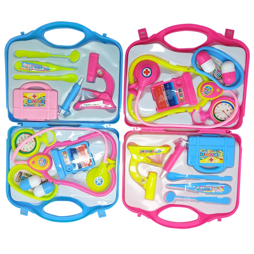 Jual Mainan Anak Doctor Set FH 217 - Dokter Set Perlengkapan Alat ...