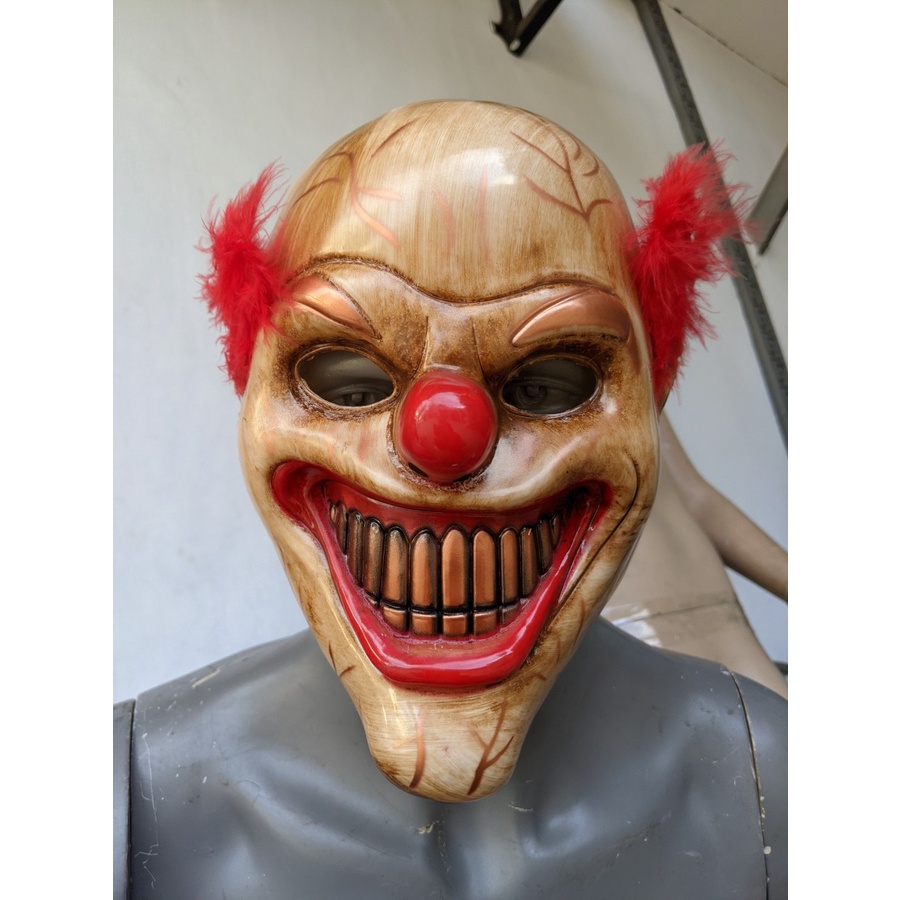 Jual Topeng badut seram scary clown mask | Shopee Indonesia