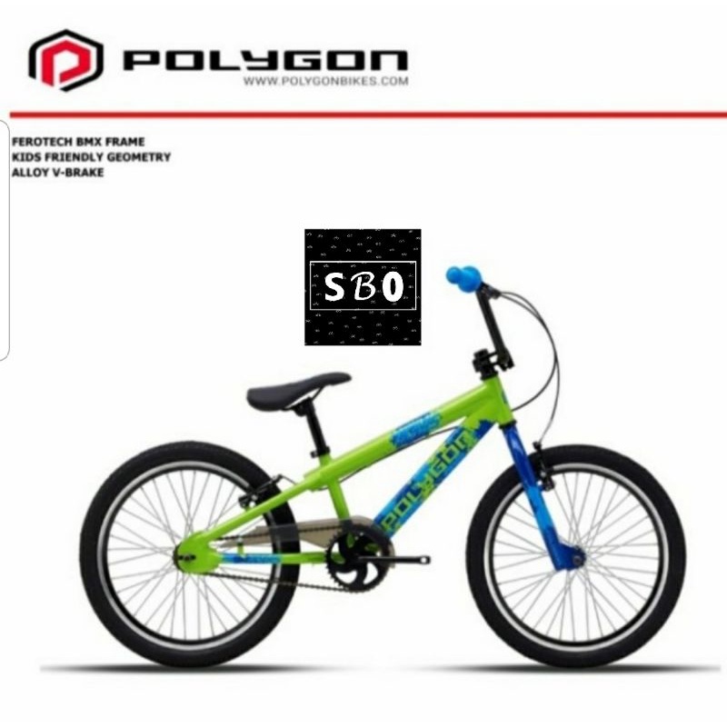 Jual Sepeda BMX 20 Inch Polygon Travis | Shopee Indonesia