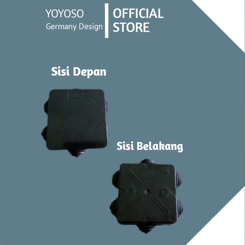Jual Junction Box Duradus Durados Hitam | Shopee Indonesia