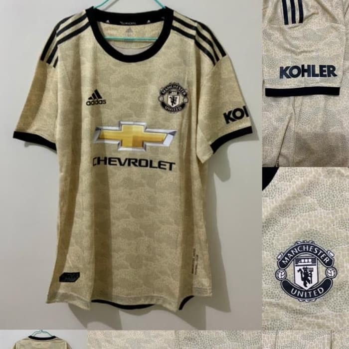 Jual Jersey Baju Bola MU Away Adizero Player Issue 2019 2020 Top ...