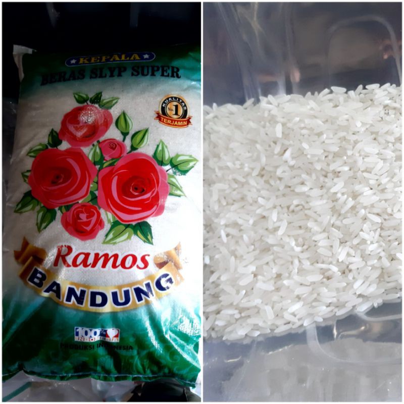 Jual Beras Cap Ramos Bandung 5kg, 10kg, 25kg | Shopee Indonesia