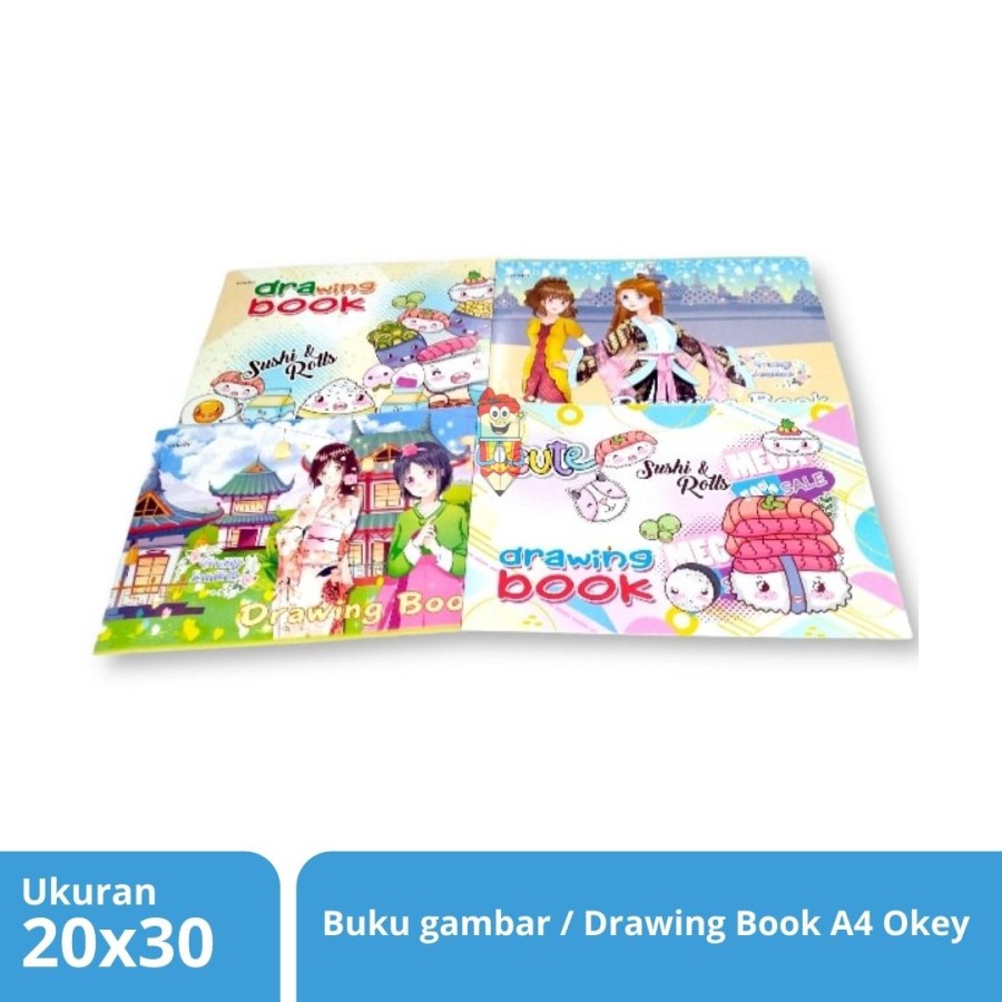 Jual Buku gambar / Drawing Book A4 Okey | Shopee Indonesia