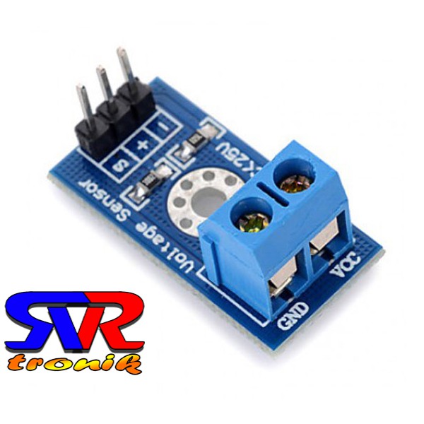 Jual Sensor Tegangan Voltage Sensor Divider Dc 0-25V Arduino | Shopee ...