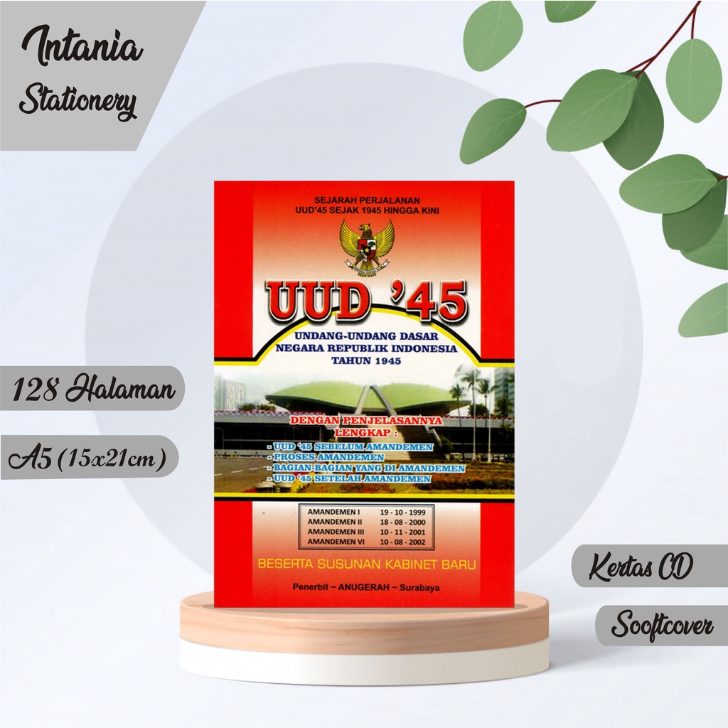 Jual BUKU UUD 1945 A5 TERBARU & SUSUNAN KABINET 2019-2022 | Shopee ...