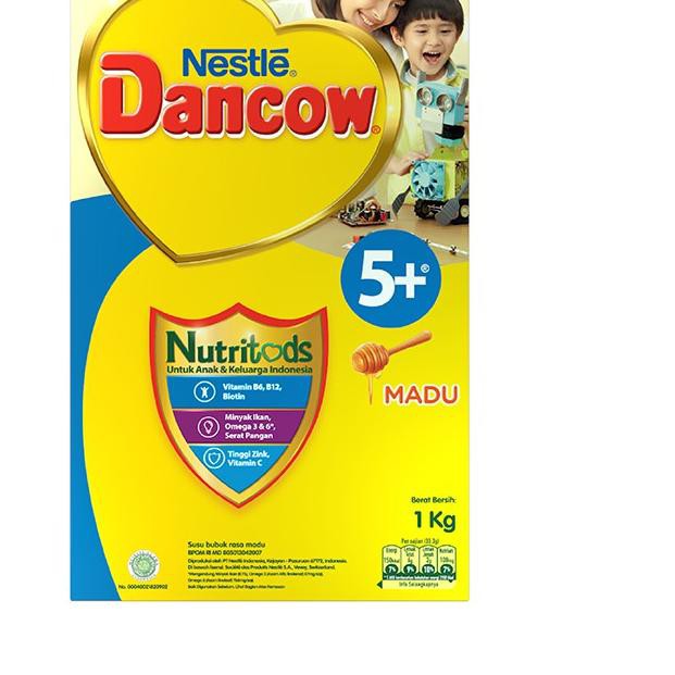 Jual Produk Restok Nestle Dancow 5+ dengan Nutritods Susu Pertumbuhan ...