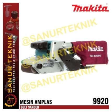 Jual Mesin Amplas atau Serut Kayu atau Belt Sander Machine 100mm Makita ...