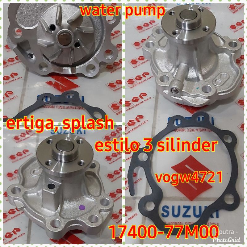 Jual WATER PUMP POMPA AIR WATER POM SUZUKI ERTIGA SPLAS ESTILO 3 ...