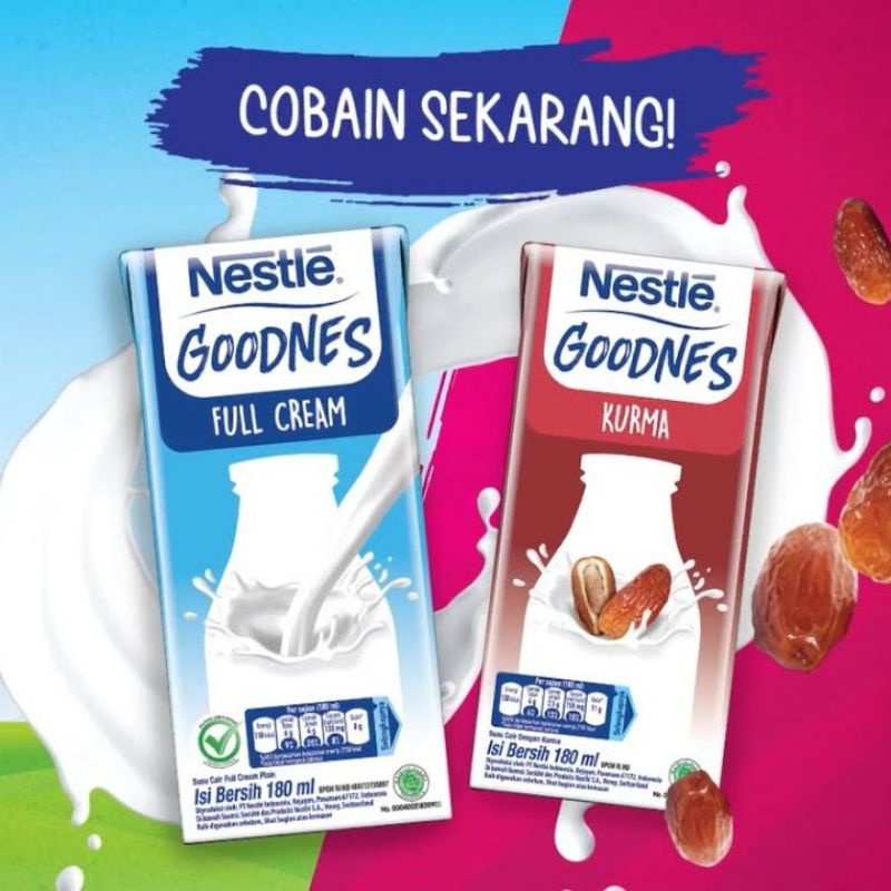 Jual Susu UHT Nestle Goodnes 180 ml | Shopee Indonesia