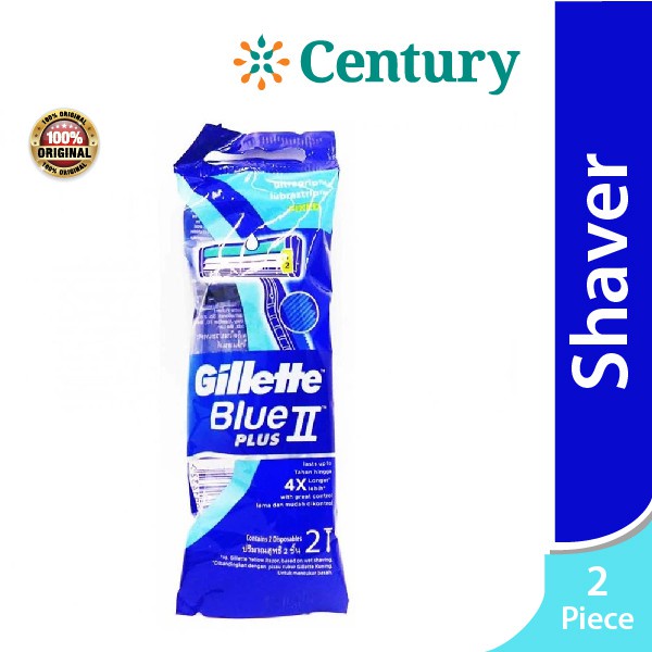 Jual Gillette Blue II Plus Ultragrip 2's | Shopee Indonesia