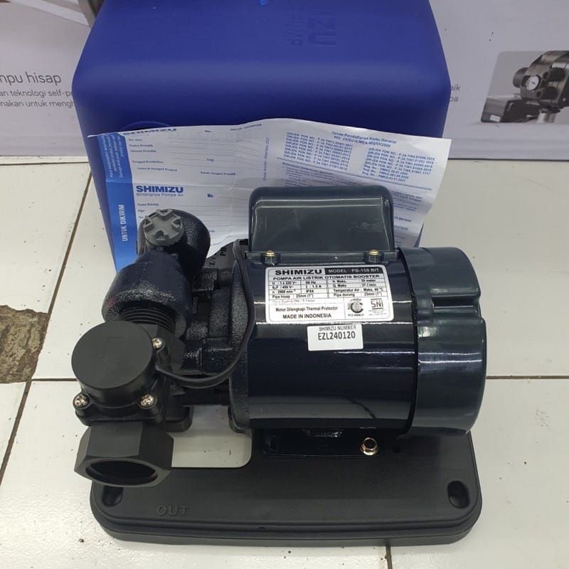 Jual Pompa Air Prndorong / Booster pump Shimizu PB-158 BIT / PB158 BIT ...