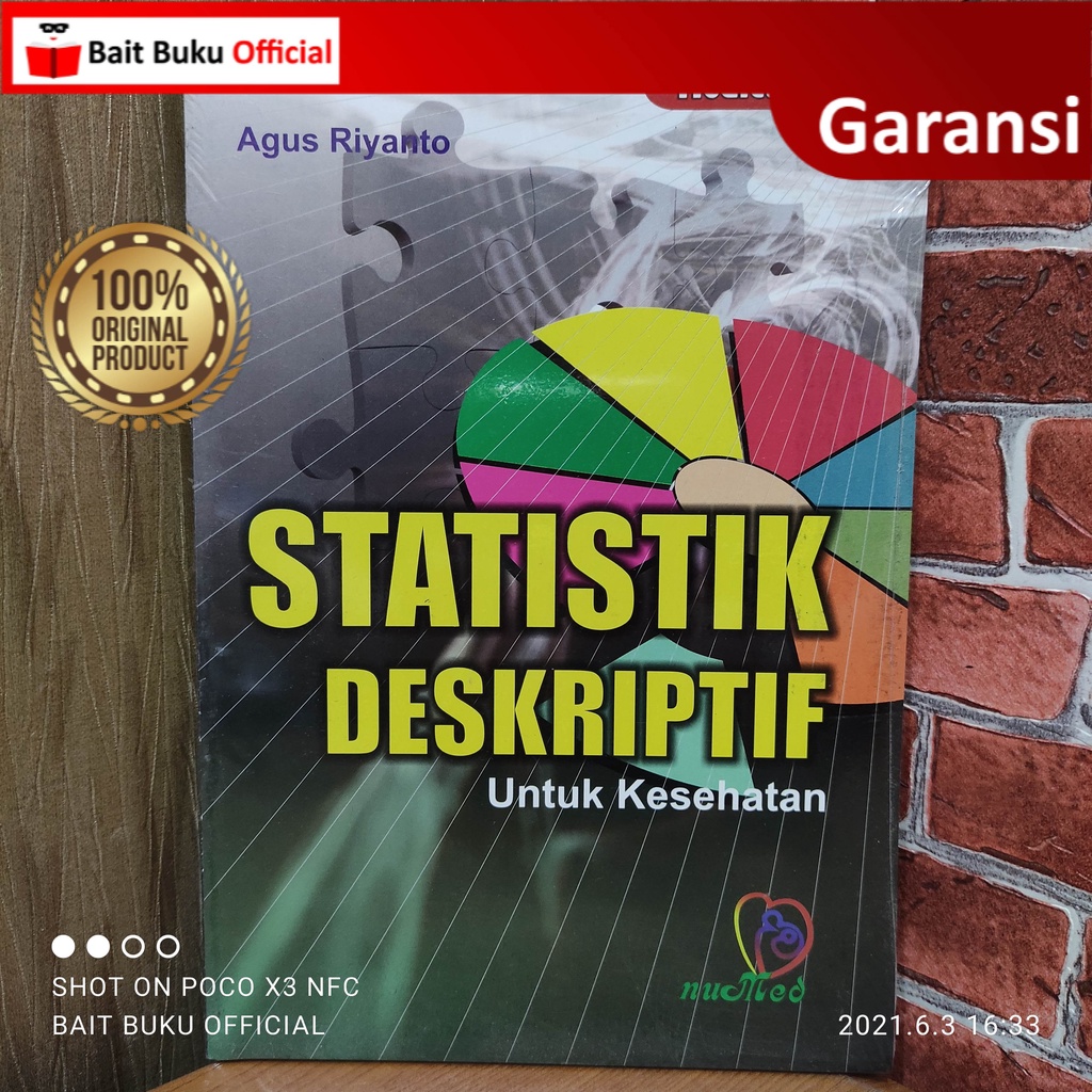 Jual STATISTIK DESKRIPTIF UNTUK KESEHATAN. | Shopee Indonesia