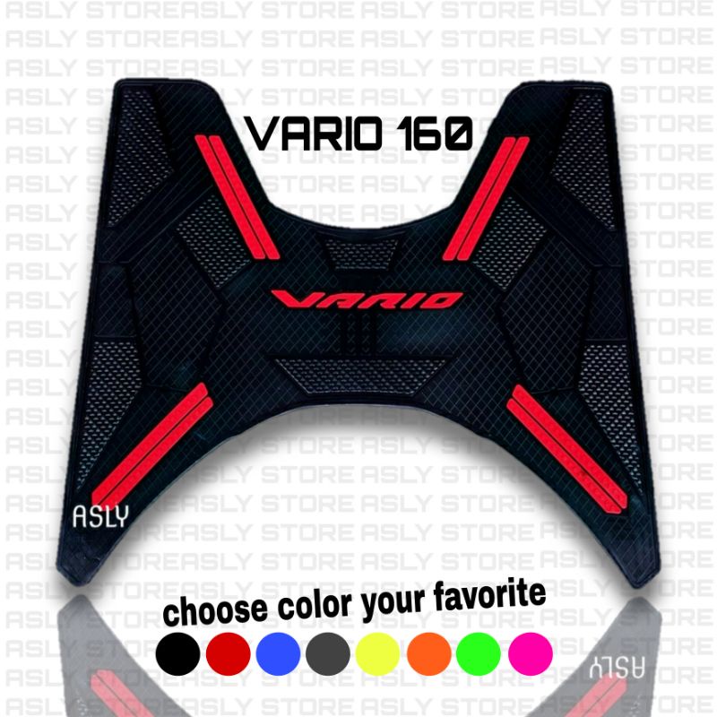 Jual KARPET VARIO 160 KARPET MOTOR VARIO 160 PIJAKAN KAKI VARIO ANTI SLIP BAHAN KARET PREMIUM ...