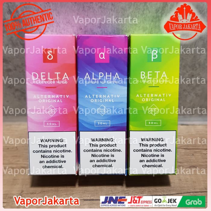 Jual Alternative Salt Alpha Beta Delta Cukai | Shopee Indonesia