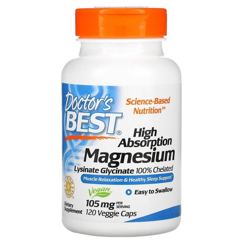 Jual Doctor's Best High Absorption Magnesium 100% Chelated with Albion ...