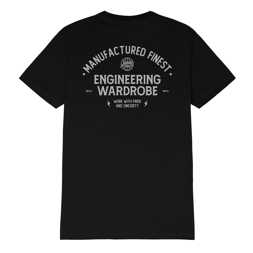 Jual Engineering Wardrobe - MANUFACTURED - Kaos Mekanik Tshirt Lokal ...
