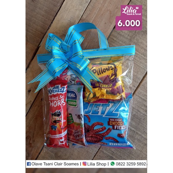 Jual Parcel Snack (Plastik Jinjing Pita) | Shopee Indonesia
