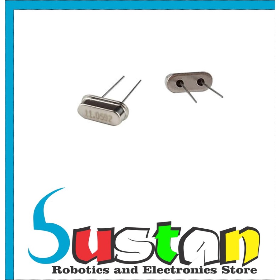 Jual CRYSTAL XTAL OSCILLATOR OSILATOR 11.0592MHZ 11.0592 11 MHZ DIP ...