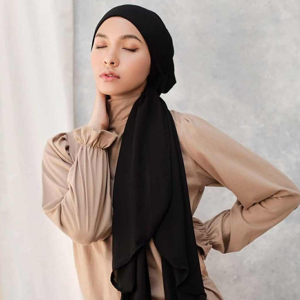 Jual ZARA Turban Instan Premium Babydoll | Shopee Indonesia