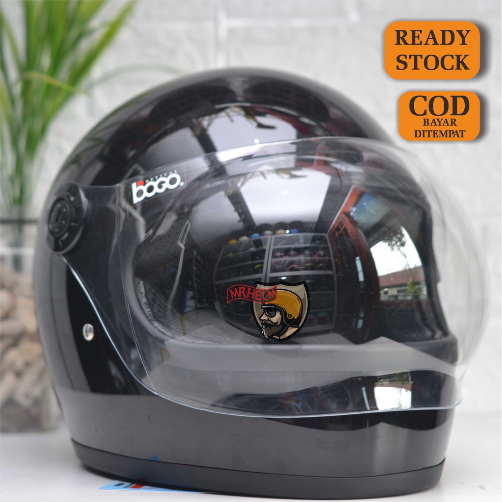 Jual Helm retro gringgo premium caferacer sni mr helm | Shopee Indonesia