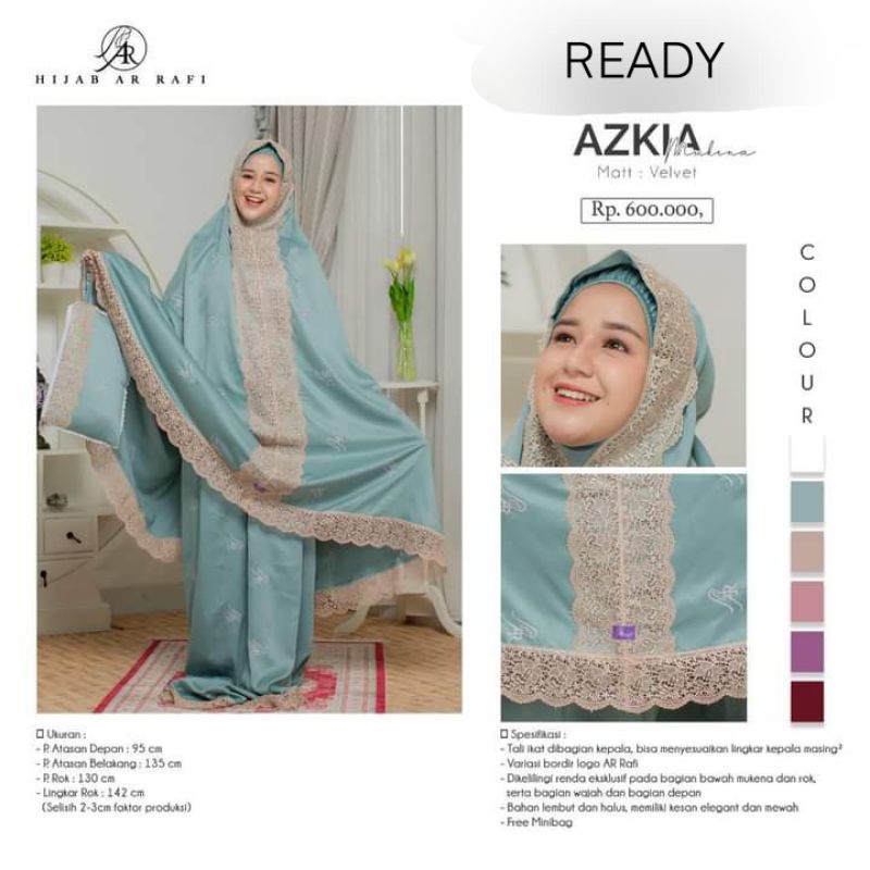 Jual MUKENA AZKIA ( BY ARRAFI ) | Shopee Indonesia