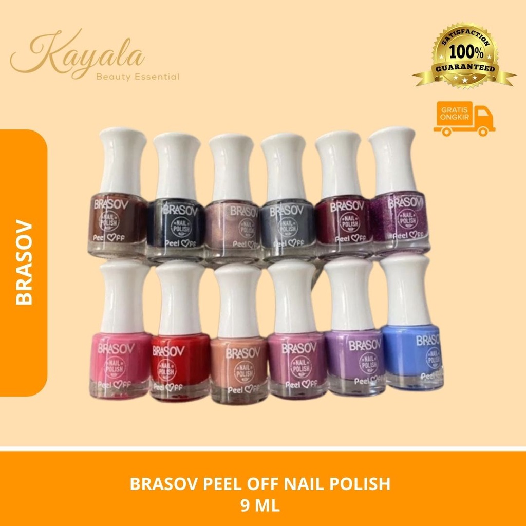 Jual BRASOV PEEL OFF NAIL POLISH 9 ML - KUTEK PEEL OFF - BRASOV KUTEK ... Jual BRASOV PEEL OFF NAIL POLISH 9 ML - KUTEK PEEL OFF - BRASOV KUTEK ...