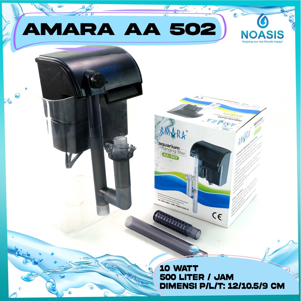 Jual HANG ON FILTER AMARA AA 502 / AA-502 FILTER GANTUNG AQUARIUM ...