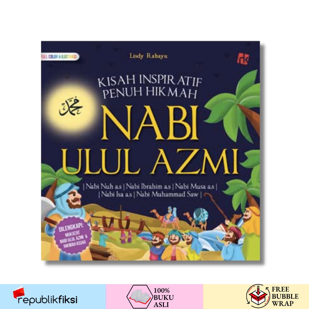 Jual Kisah Inspiratif Penuh Hikmah Nabi Ulul Azmi - Buku Anak - Ruang ...