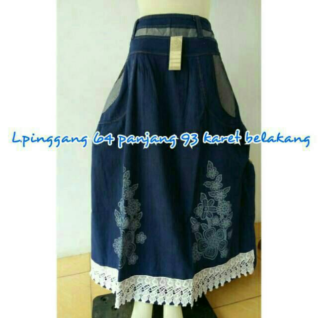 Jual Rok Jeans Renda Terlaris dan Termurah | Shopee Indonesia