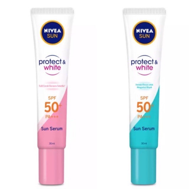 Jual Nivea Sun Protect & White Oil Control Serum SPF 50+/PA ...