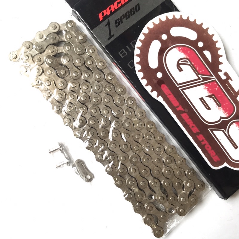 Jual Rantai sepeda single speed Chrome merk Pacific | Shopee Indonesia