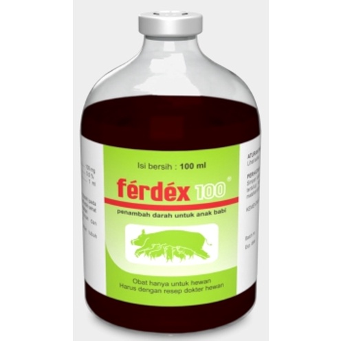 Jual Ferdex 100 ml Penambah Darah untuk Ternak Babi | Shopee Indonesia