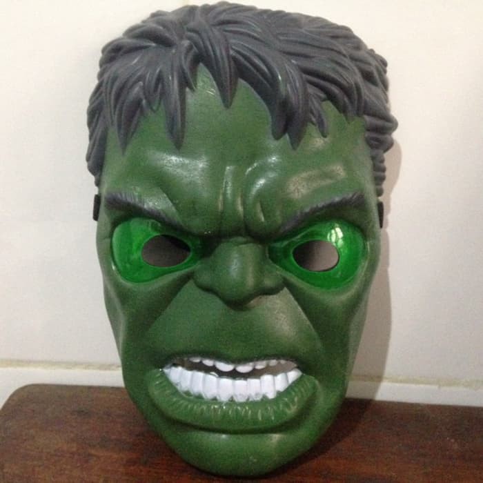 Jual Topeng Hulk Avengers Ada Lampu dan Bersuara | Shopee Indonesia