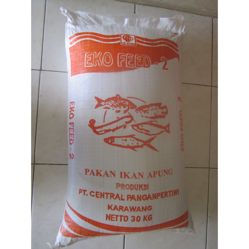 Jual PAKAN IKAN PELET APUNG EKO FEED - 2 KARUNG ISI 30kg (GOSEND ...