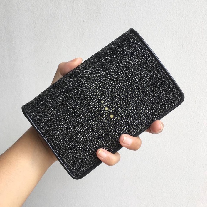 Jual (PARRI) NERA Purse - Dompet Wanita Kulit Ikan Pari | Shopee Indonesia