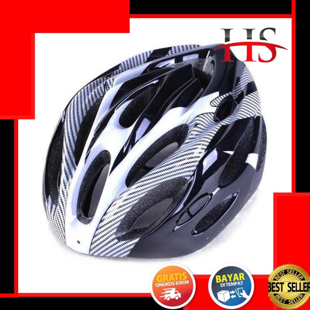 Jual HELM SEPEDA UNIVERSAL GUNUNG MTB LIPAT LISTRIK BMX RINGAN EPS PVC ...