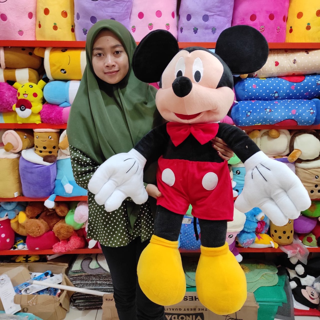 Jual new boneka mickey mouse super jumbo terbaru berbagai ukuran/kartun ...