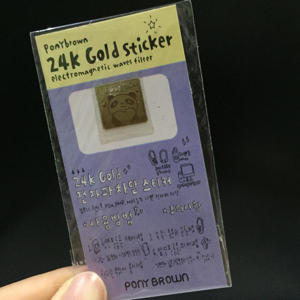Jual 24k gold sticker anti radiasi | Shopee Indonesia
