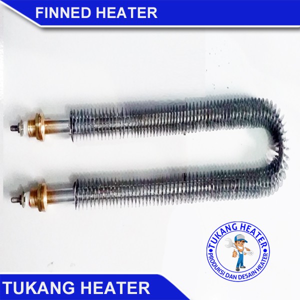 Jual Finned Heater Type U Pemanas Udara 20 cm x 220 V 500 Watt Fin ...