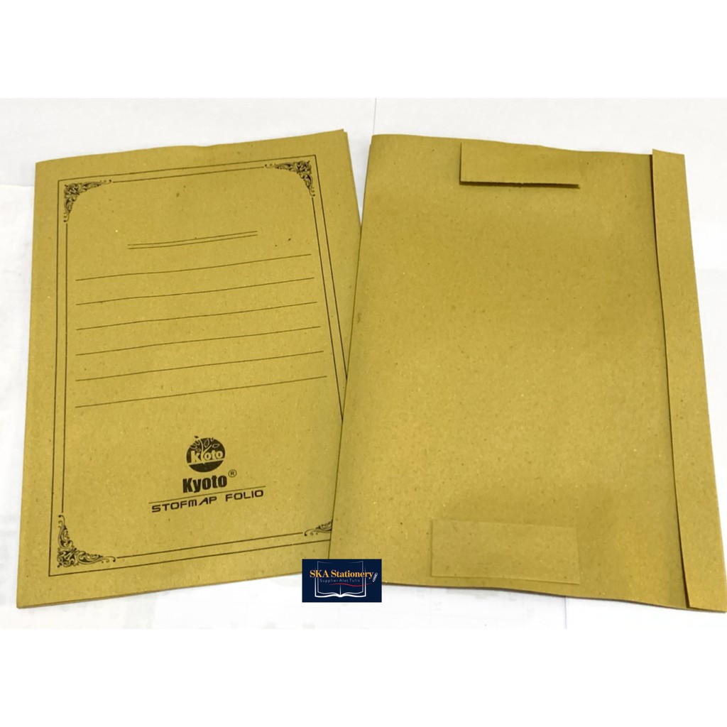 Jual [10 PCS] Map Kertas Polos/Stop Map Kertas Polos F4 Folio Murah isi 10 pcs (Pak) | Shopee ...