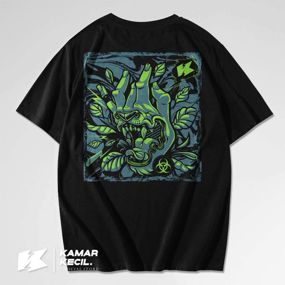 Jual KAOS ANIME MANGA BIOHAZARD HAND SKULL KAOS BAJU STREETWEAR JEPANG ...