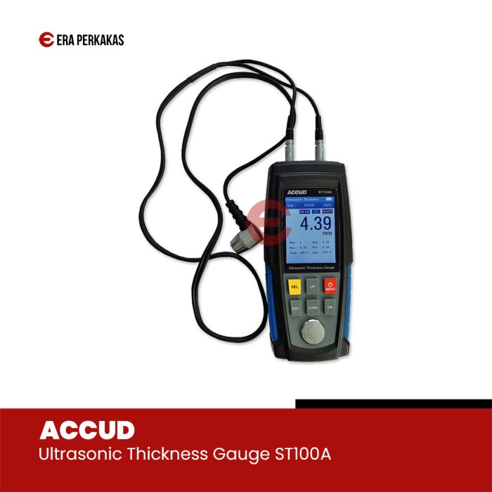 Jual Alat Ukur Ketebalan ACCUD Digital Thickness Gauge Ultrasonic ...