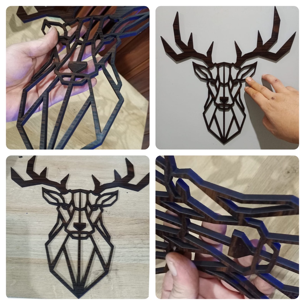 Jual HIASAN DINDING KEPALA RUSA | Shopee Indonesia