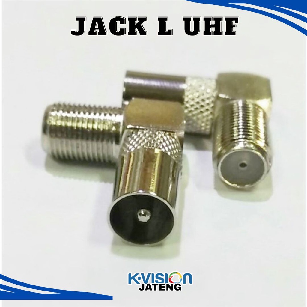Jual Konektor Jack L UHF Untuk Kabel Antena UHF Antena Digital | Shopee ...