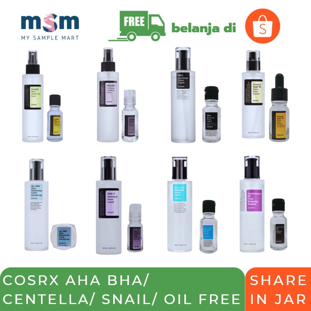 Jual SHARE IN JAR COSRX AHA BHA Clarifying Treatmen Toner/ BHA ...