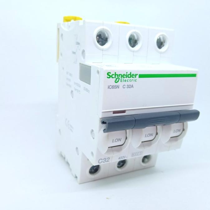 Jual MCB SCHNEIDER IC65N 3P 32A ORIGINAL | Shopee Indonesia