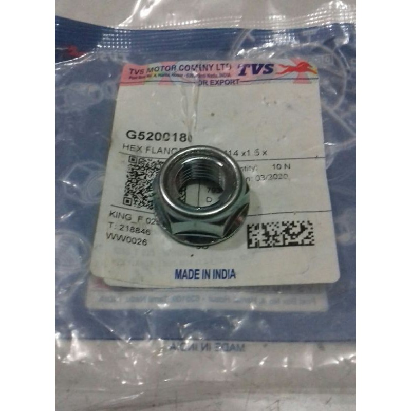 Jual Mur as roda depan/belakang bajaj roda 3 tvs king/tvs box/tvs pick ...