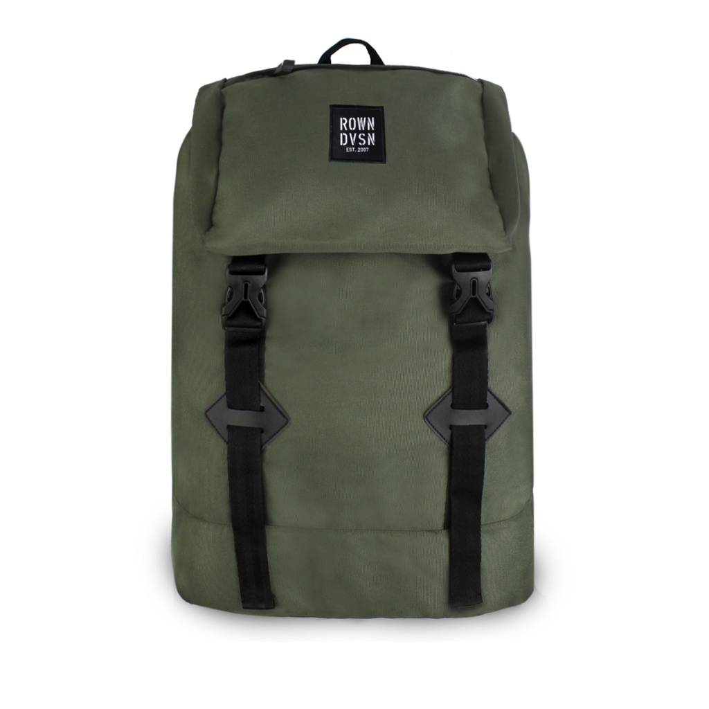Jual Rown Division Official Bagpack - Rowndvsn Tas Ransel Gramed Green ...
