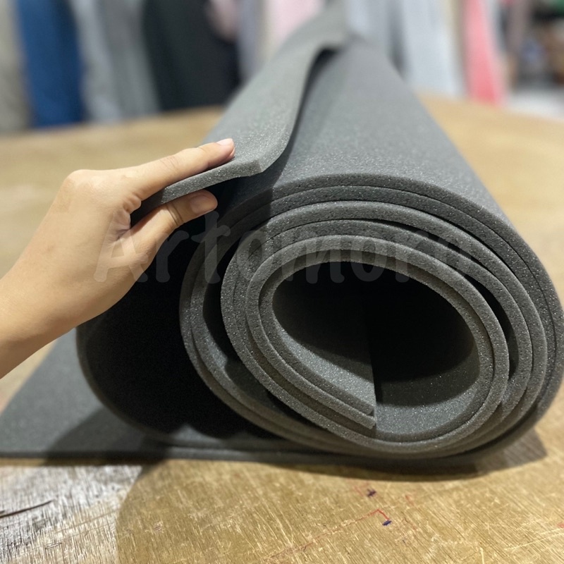 Jual Busa Foam Tipis Lembaran HITAM 8mm (100cm x 200cm FULL) untuk Jok ...