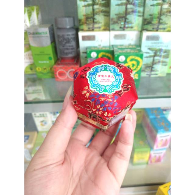 Jual ANGONG NIU HUANG WAN / ANKUNG NIU HUANG WAN / OBAT STROKE ORIGINAL ...